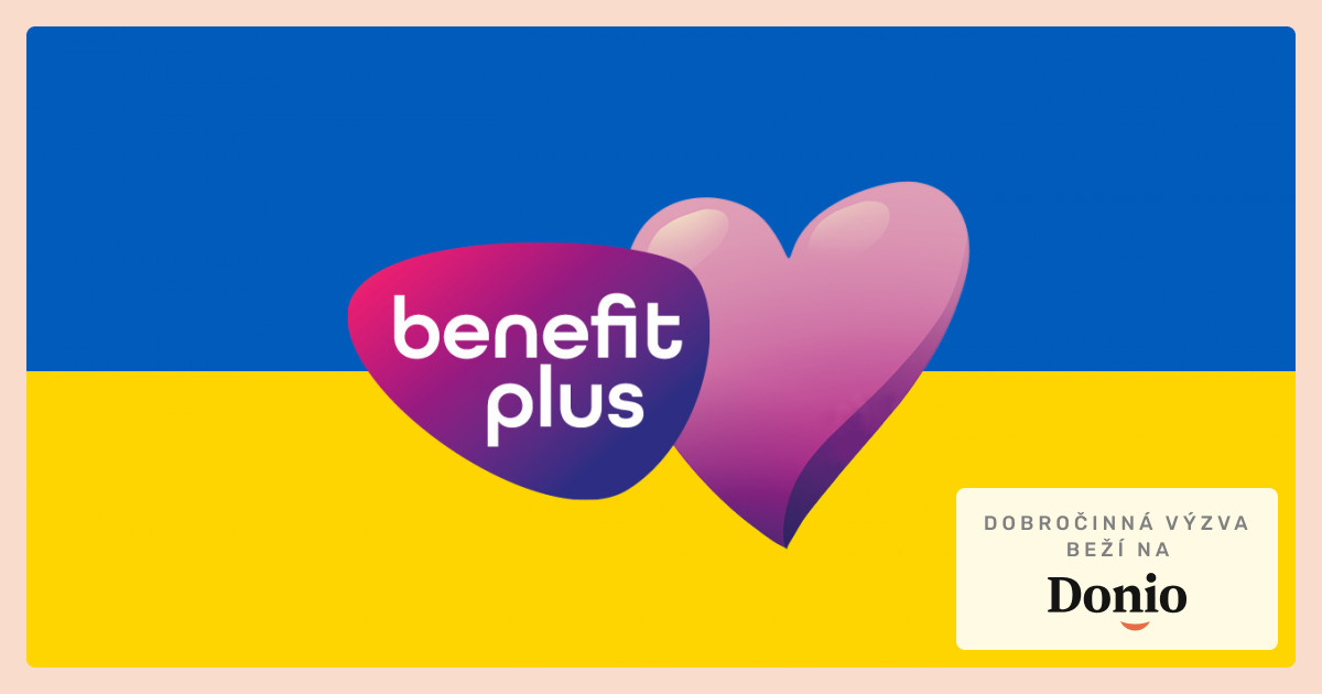Benefit Plus pomáha Ukrajine | Donio