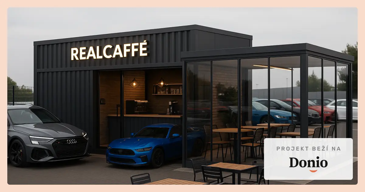 Prispejte na vytvorenie RealCaffe | Donio