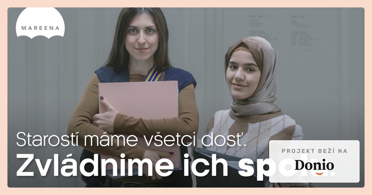 Podporte Mareenu a pomôžte tým, ktorí našli na Slovensku nový domov | Donio