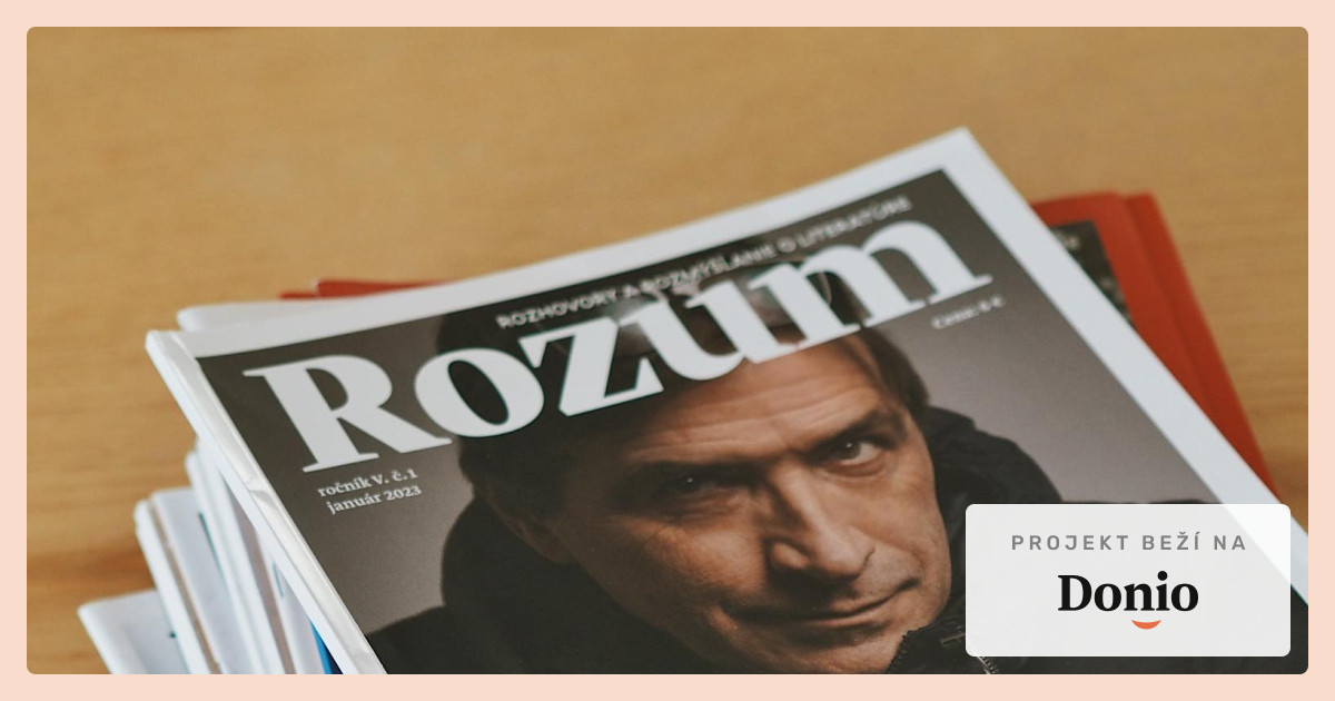 Podporte literárny časopis ROZUM! | Donio