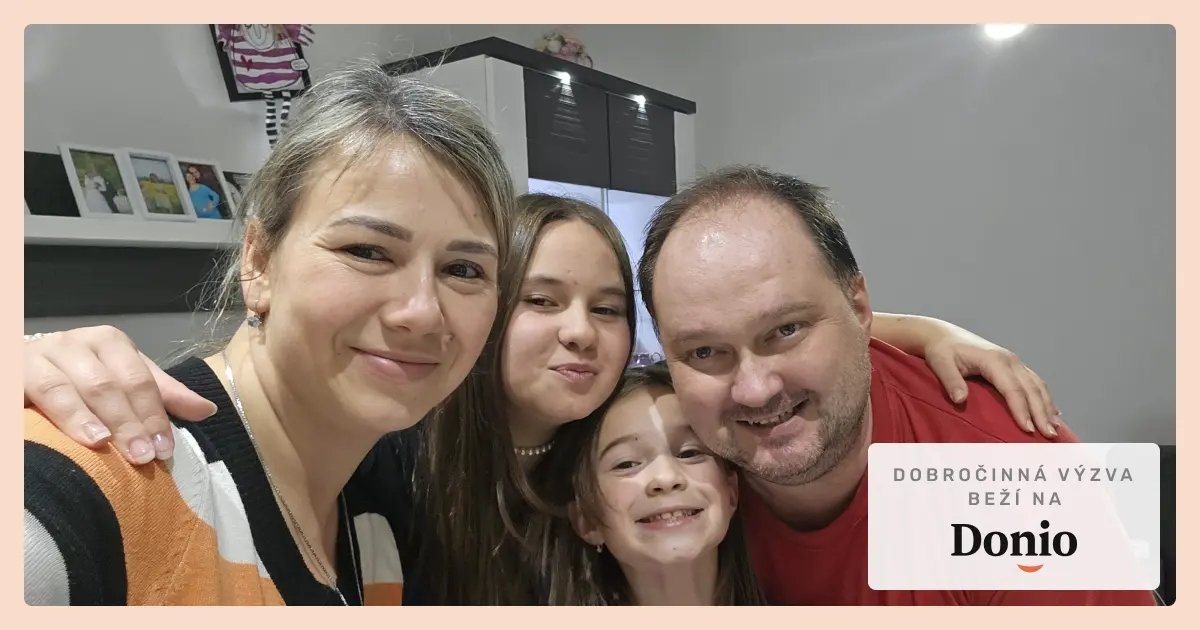 Pomôžme Lucke a jej dcérkam po strate ich milovaného ocka Rastíka | Donio